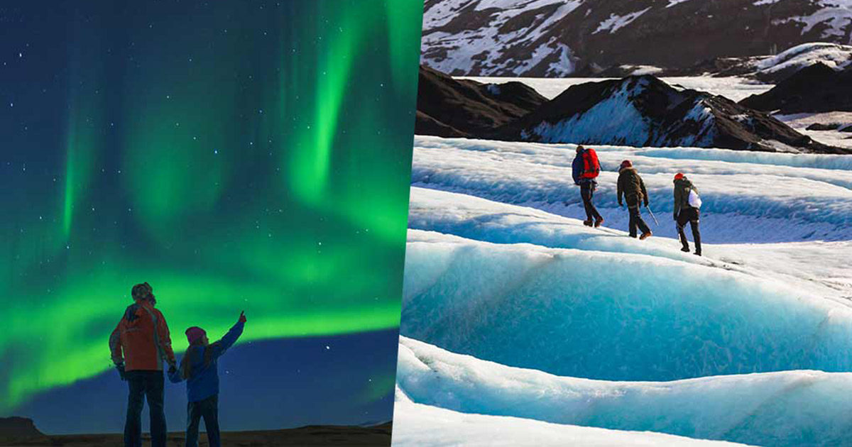 South Coast, Glacier Hike & Northern Lights | Adventures.com