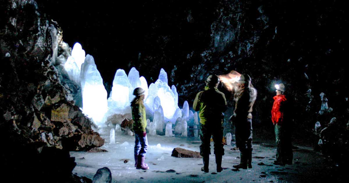 Lofthellir Cave in North Iceland - From Myvatn