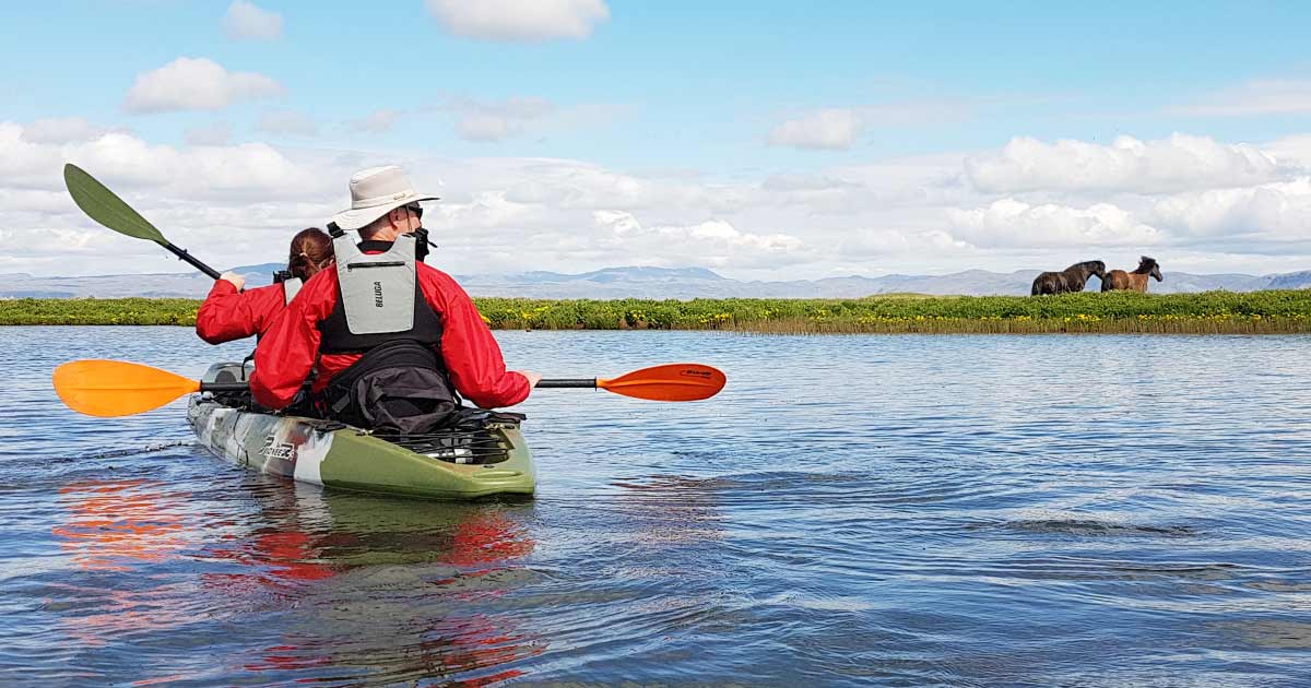 Easy Kayak Tour in Stokkseyri | Adventures.com
