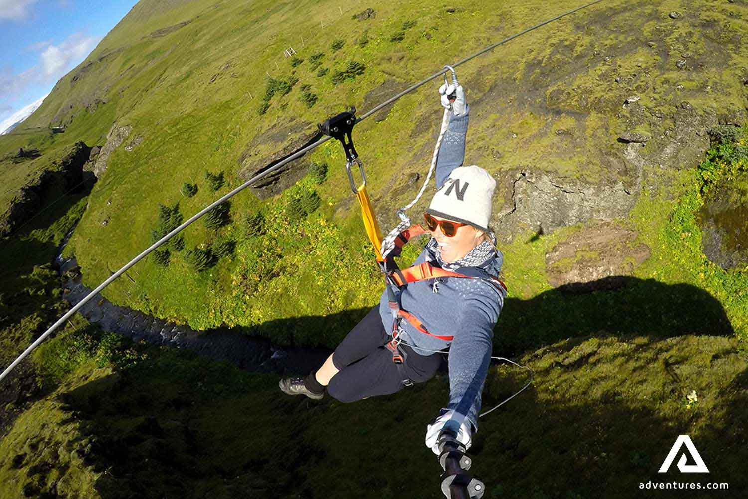 Zipline Tour from Vik | South Iceland | Adventures.com