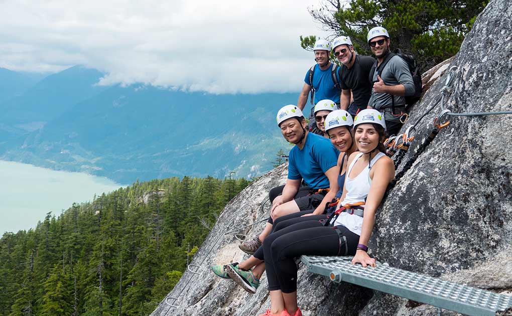 Group Mountain Climbing