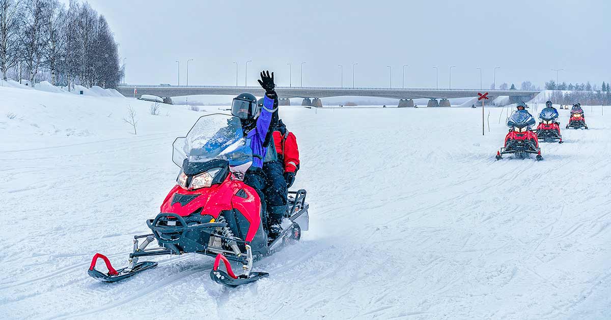 Snowmobile Tours in Finland | Adventures.com