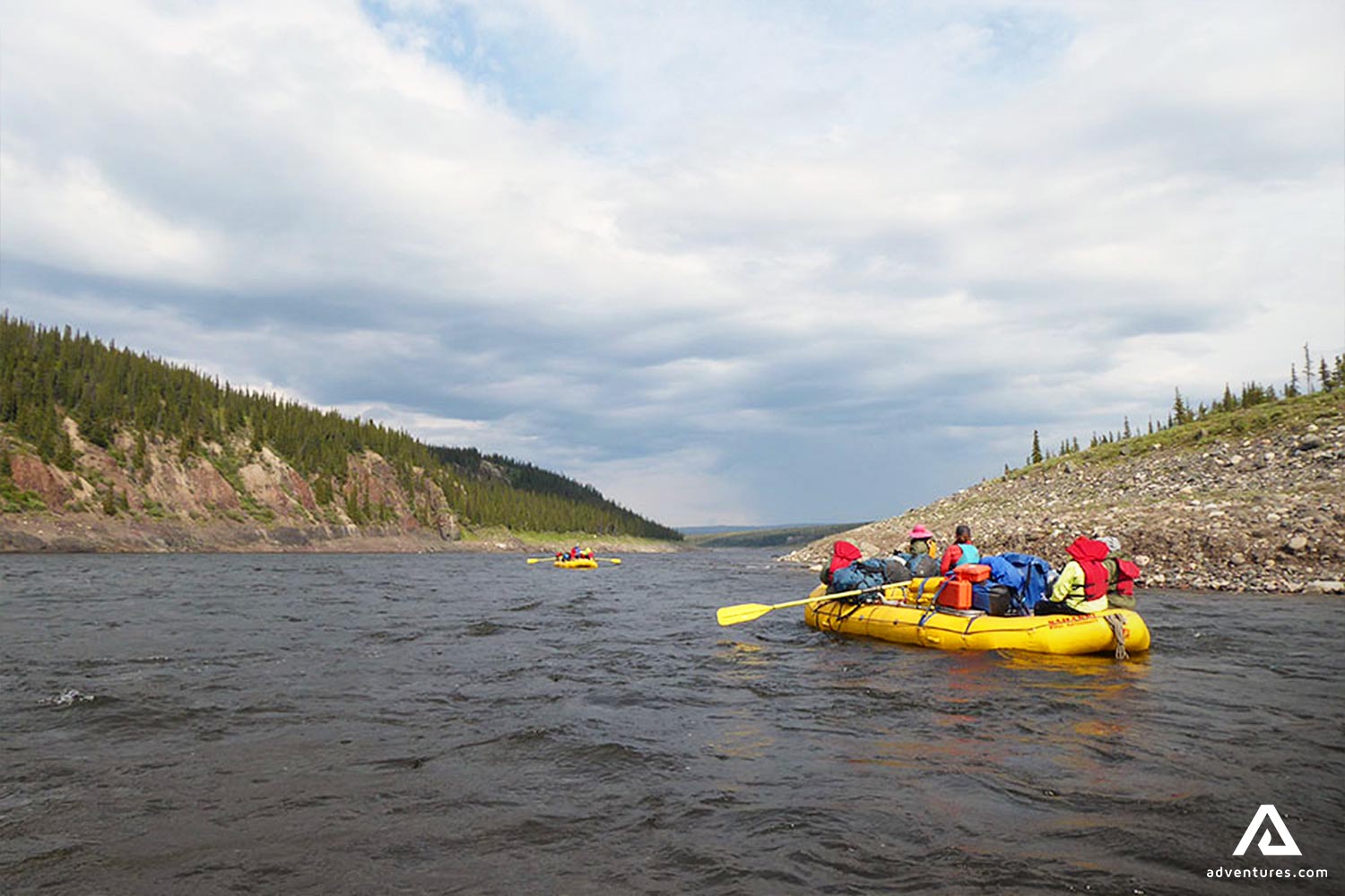 Canoeing & Rafting Tour on Coppermine River | Adventures.com