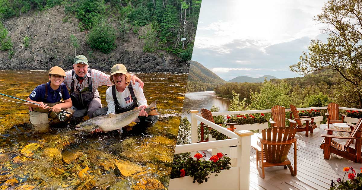 All-Inclusive Salmon Fishing in Quebec | Adventures.com