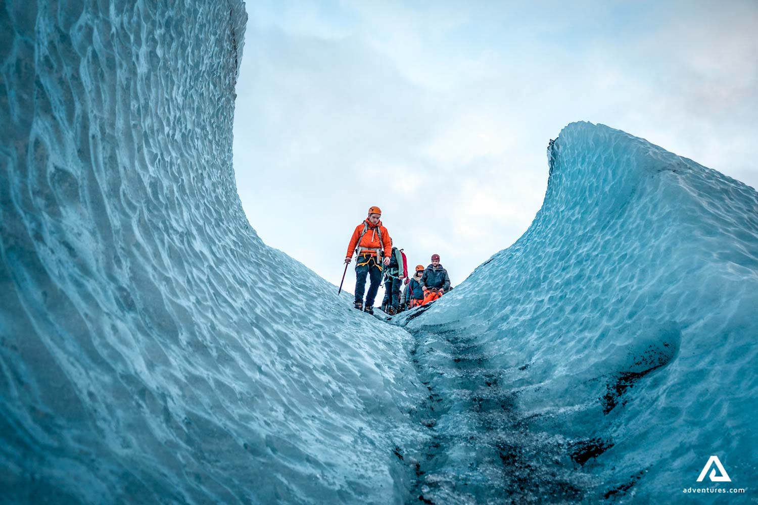 Blue Ice Glacier Hike and Ice Climbing in Iceland | Adventures.com